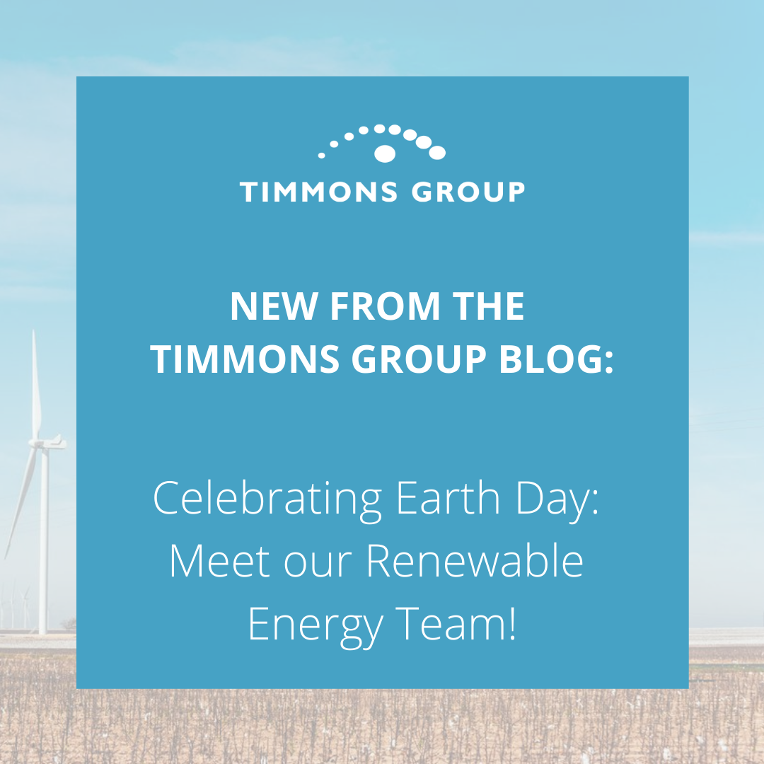 Celebrating Earth Day: Meet our Renewable Energy Team! - Timmons Group