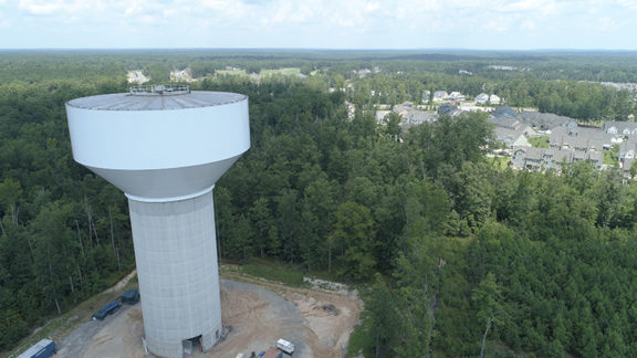 Magnolia Green Elevated Tank - Timmons Group