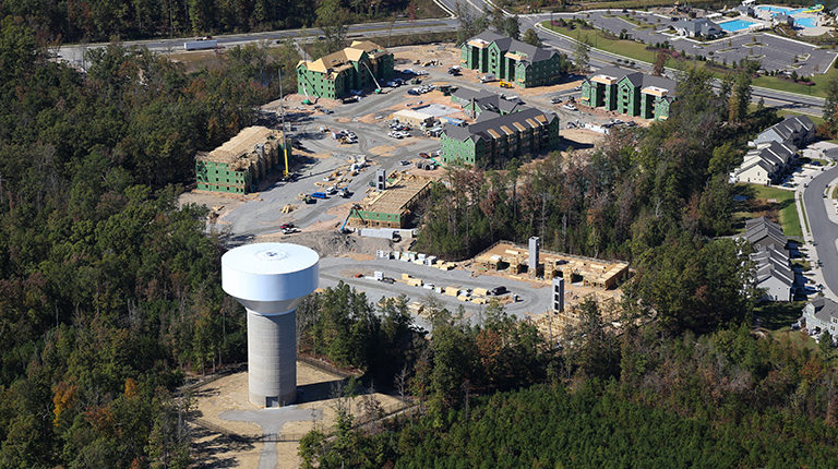 Magnolia Green Elevated Tank - Timmons Group
