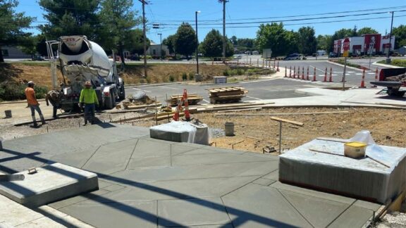 Landscape Architecture Concrete Scoring Services - Timmons Group