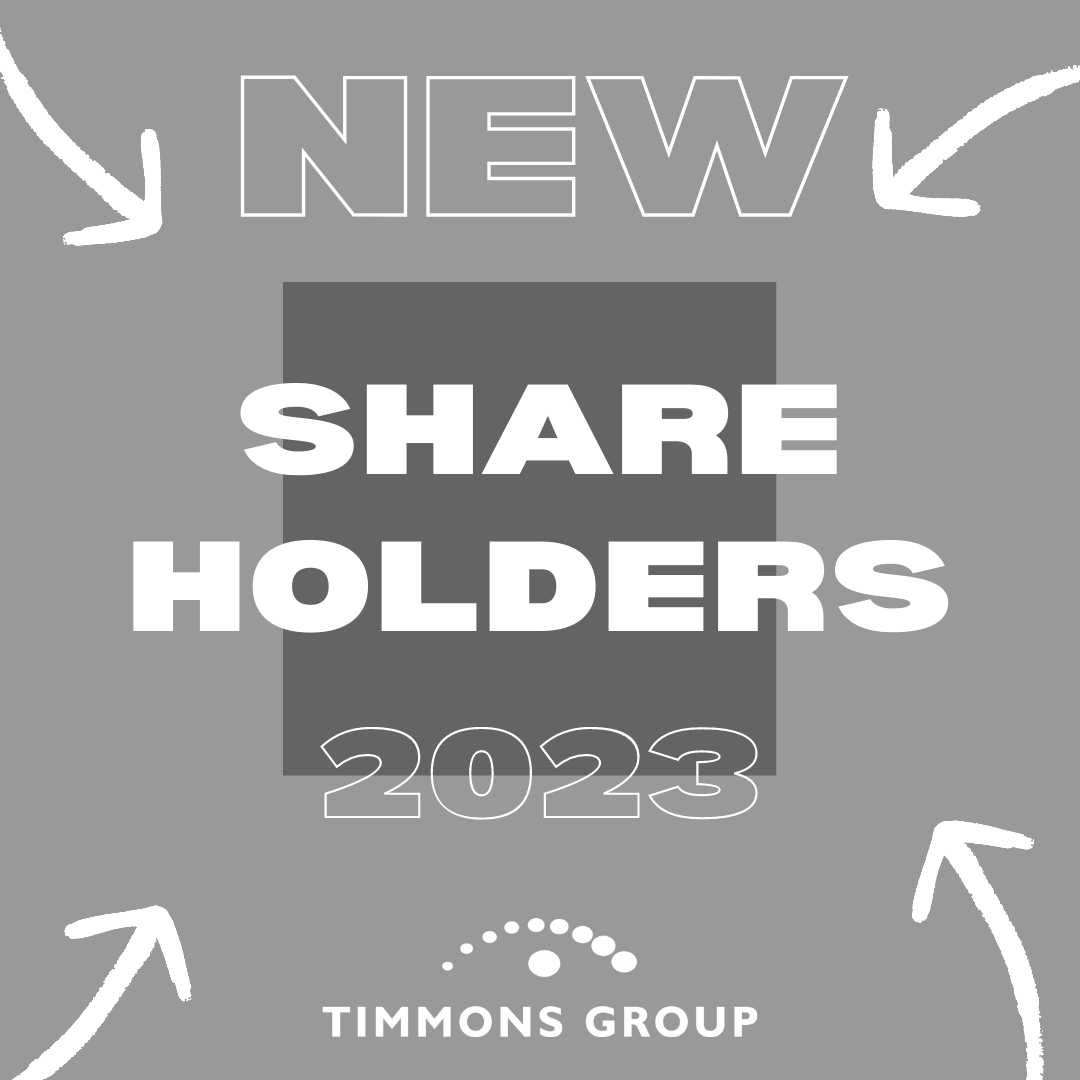Timmons Group Welcomes New Firm Shareholders in 2023 - Timmons Group