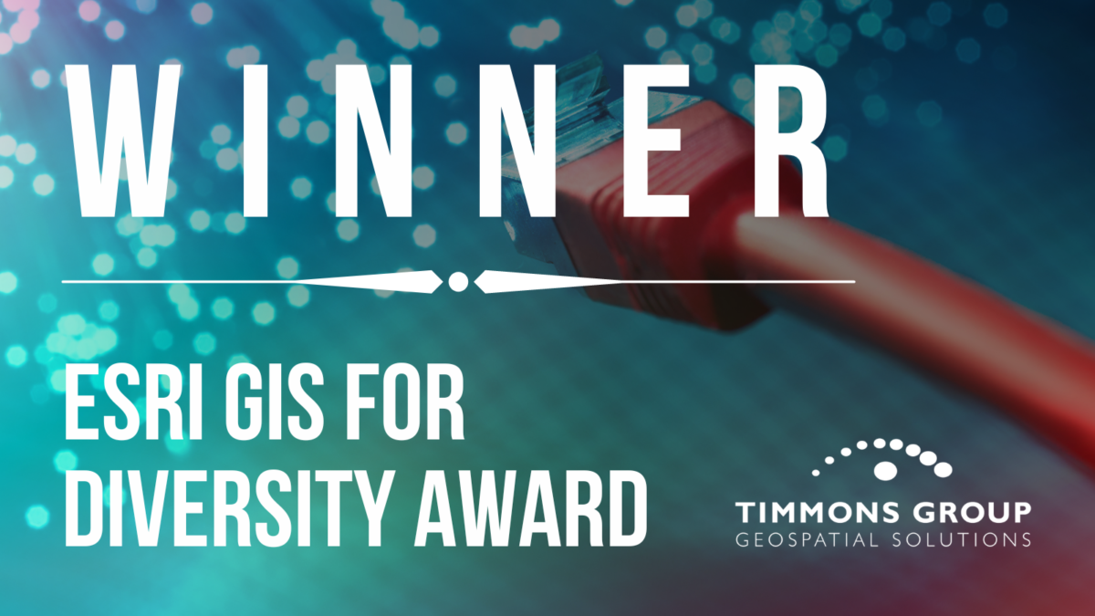 Timmons Group Receives Esri’s GIS for Diversity Award at Esri Partner ...
