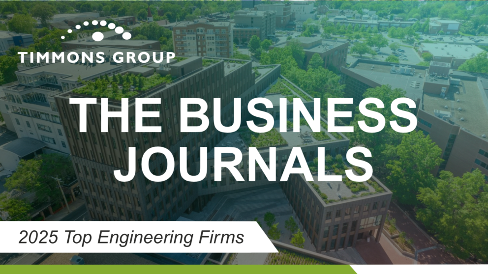 Regional Recognition — Timmons Group Earns “Top Firm” Placement in Mid ...